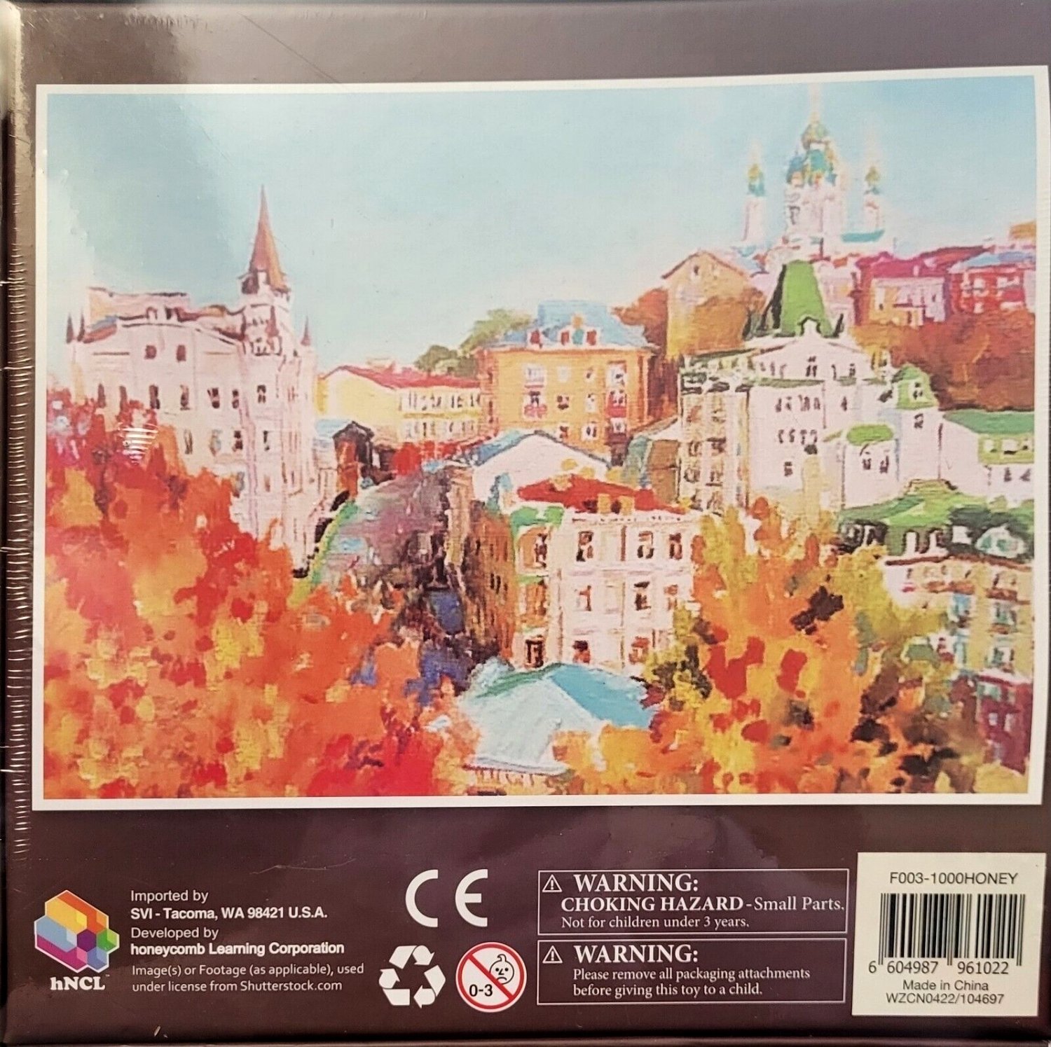 hNCL Honeycomb Learning AUTUMN SCENERY Jigsaw 1000 Piece Puzzle 72x52cm