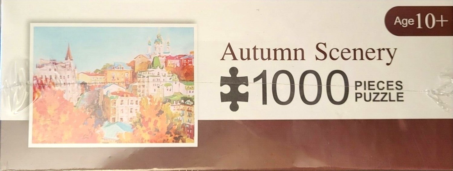 hNCL Honeycomb Learning AUTUMN SCENERY Jigsaw 1000 Piece Puzzle 72x52cm