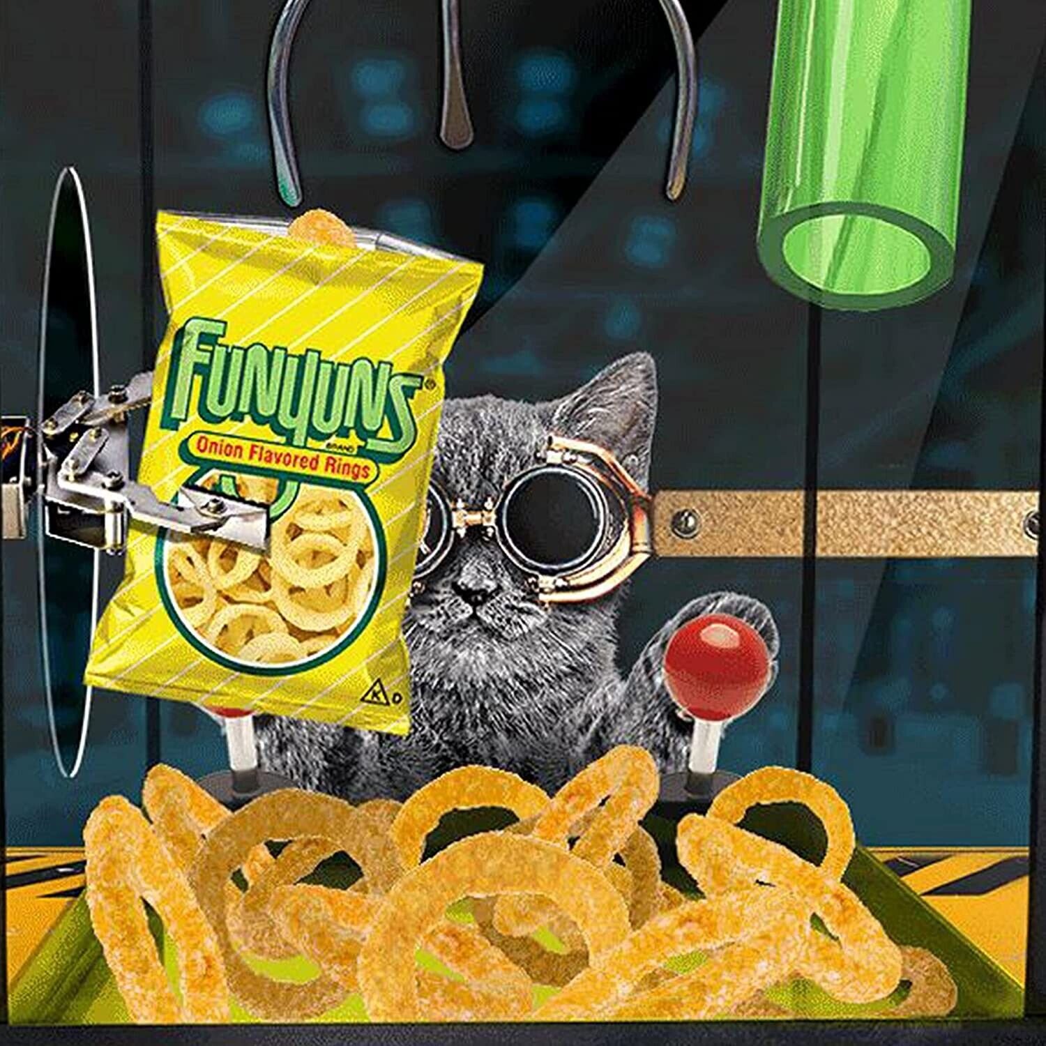 Funyun's Flamin' Hot Onion Flavored Rings, 6.5 Oz Bags (Pack of 1)
