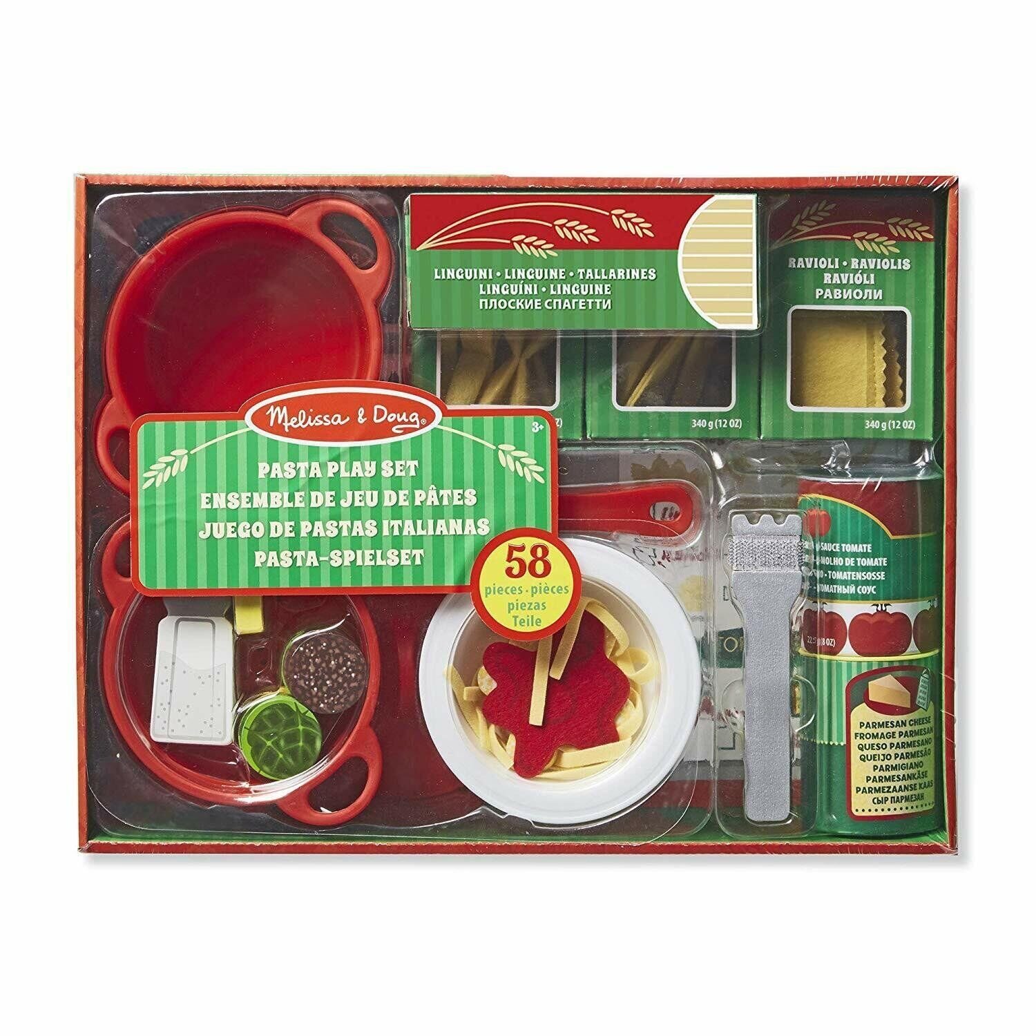 Pasta Restaurant Playset 59 Pieces Melissa & Doug