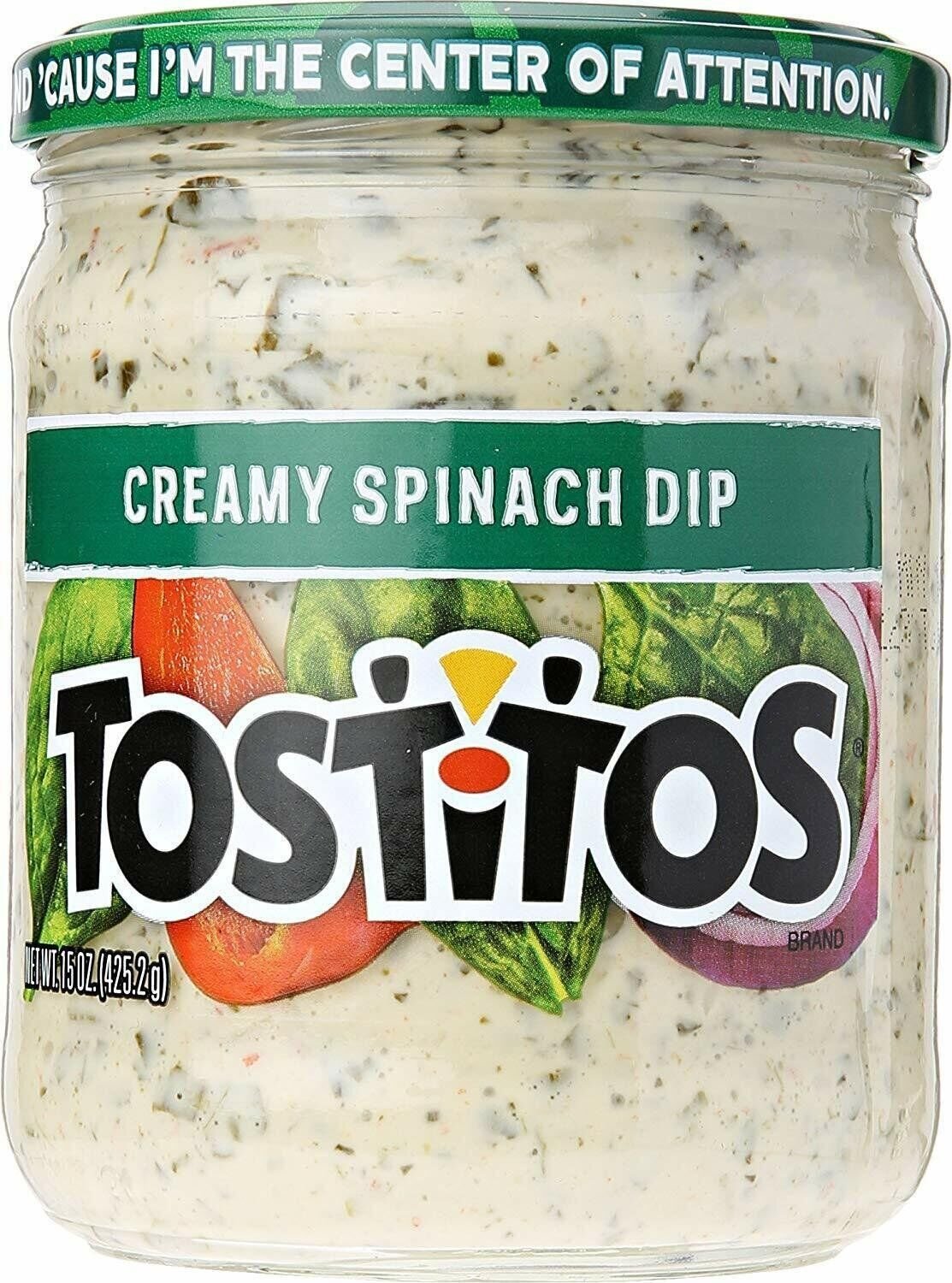 Tostitos Dip, Creamy Spinach, 15 oz (Pack of 1)