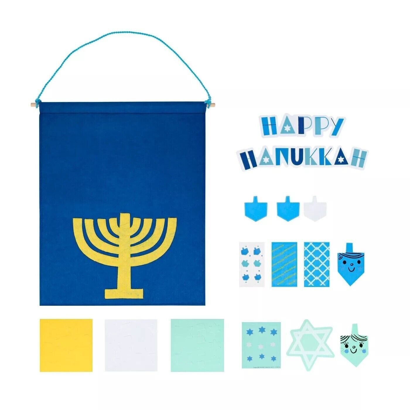 Make your Own Happy Hanukkah Banner