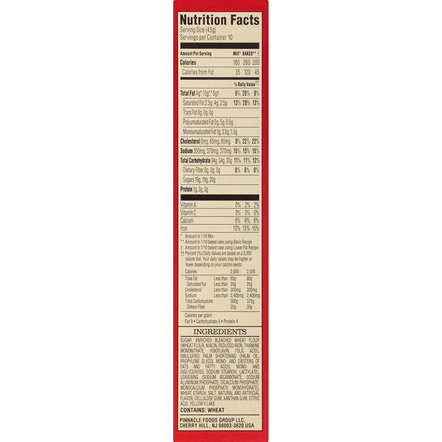 Duncan Hines Signature Lemon Supreme Cake Mix 15.25oz (pack of 2)