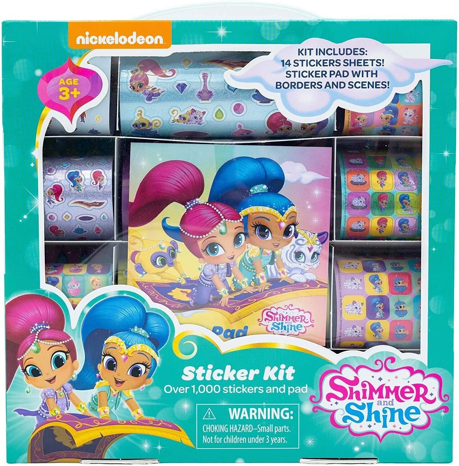 Shimmer and Shine Sticker Kit Nickelodeon