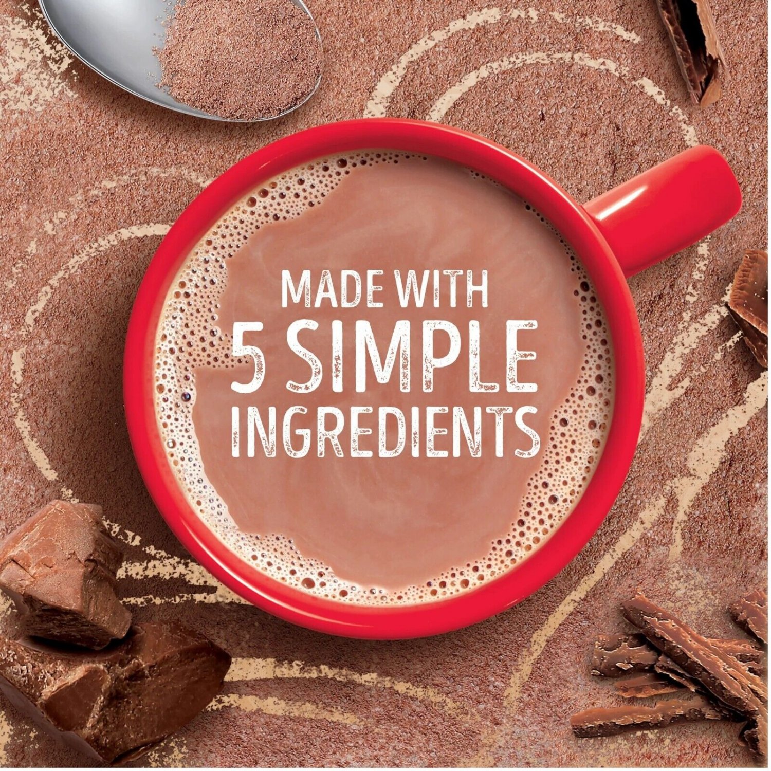 Swiss Miss Simply Cocoa MILK Chocolate Hot Cocoa Mix 8Envel.