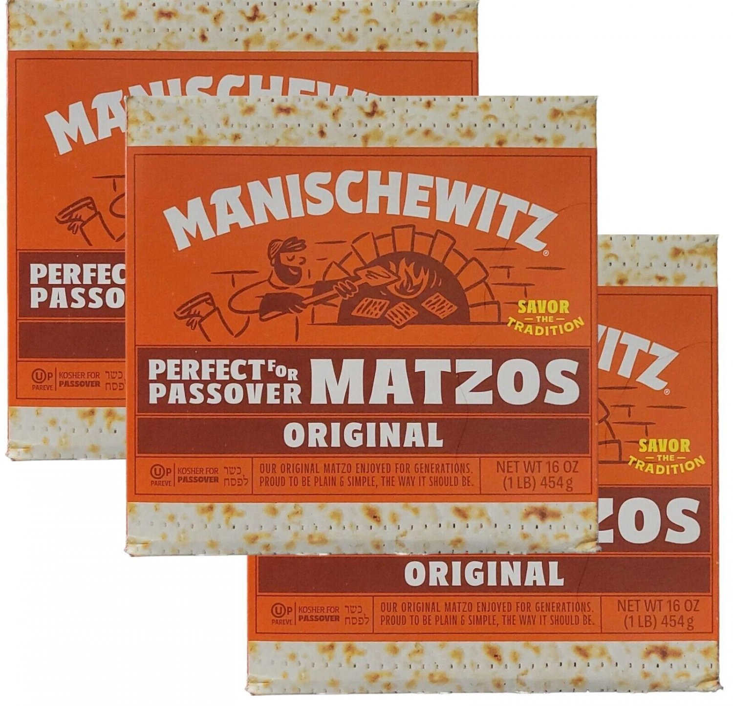 Manischewitz MATZO Kosher for PASSOVER 2024/5784 Matzoh Crackers 16 Oz ...