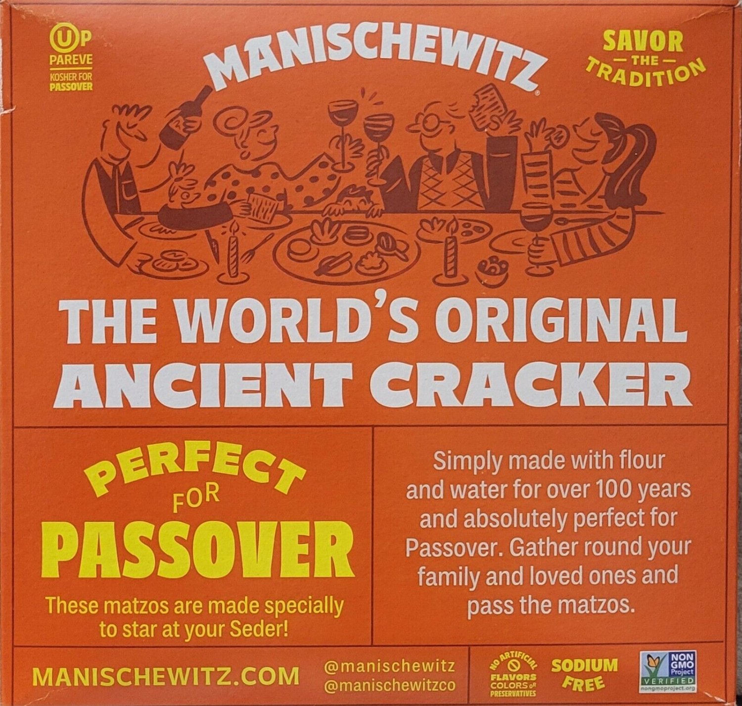 Manischewitz MATZO Kosher for PASSOVER 2024/5784 Matzoh Crackers 16 Oz ...