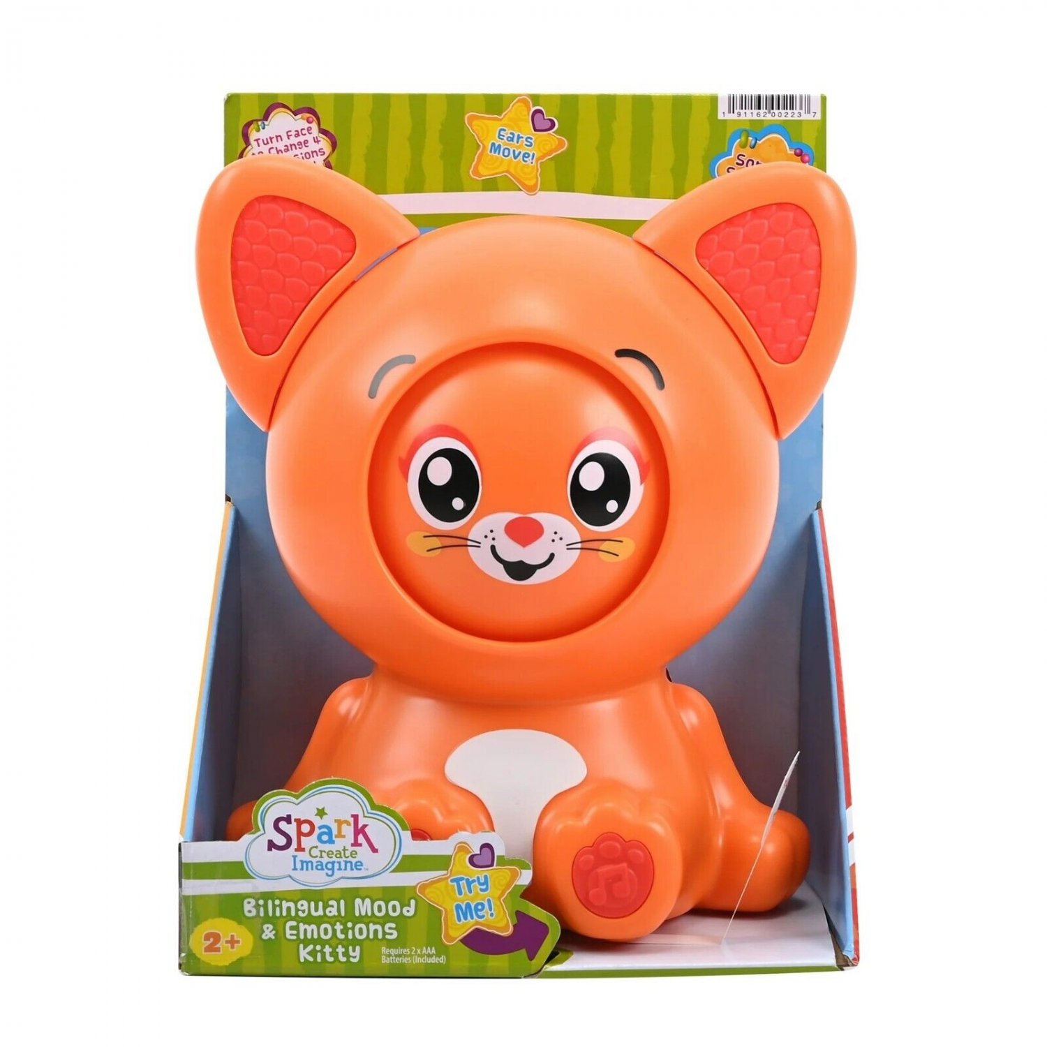Spark Create Imagine Mood And Emotions Kitty Orange Face Changes ...
