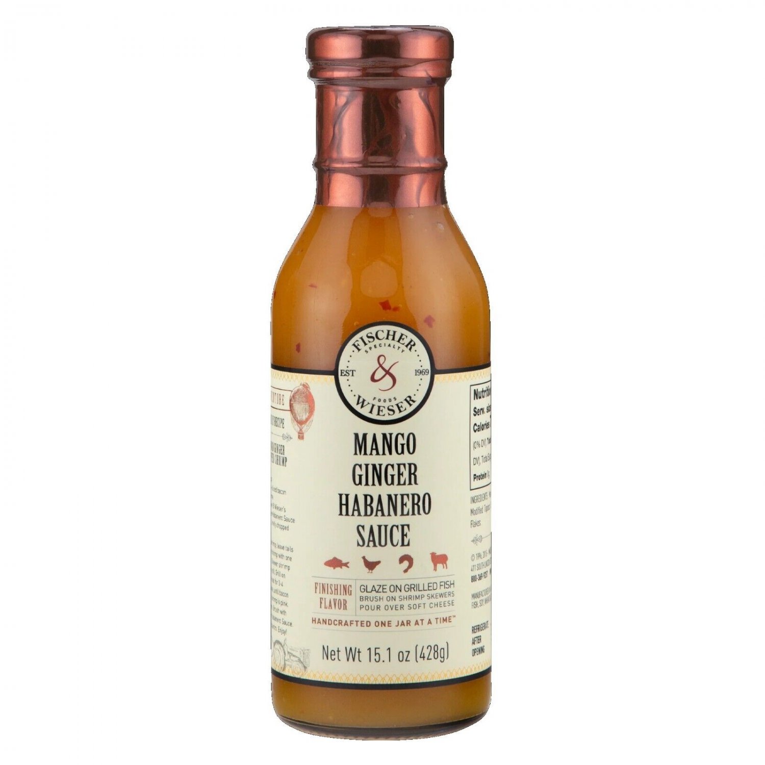 Fischer & Wieser MANGO GINGER HABA?ERO Sauce 15.1 9924