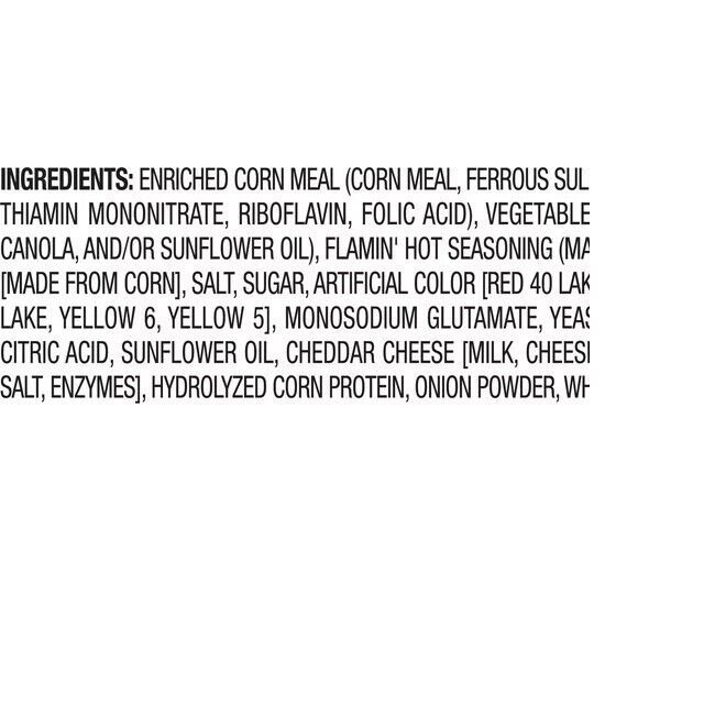 NEW Cheetos Mini-Sized Bites Flamin Hot Crunchy Cheese Snacks 3 5/8Oz 2 ...