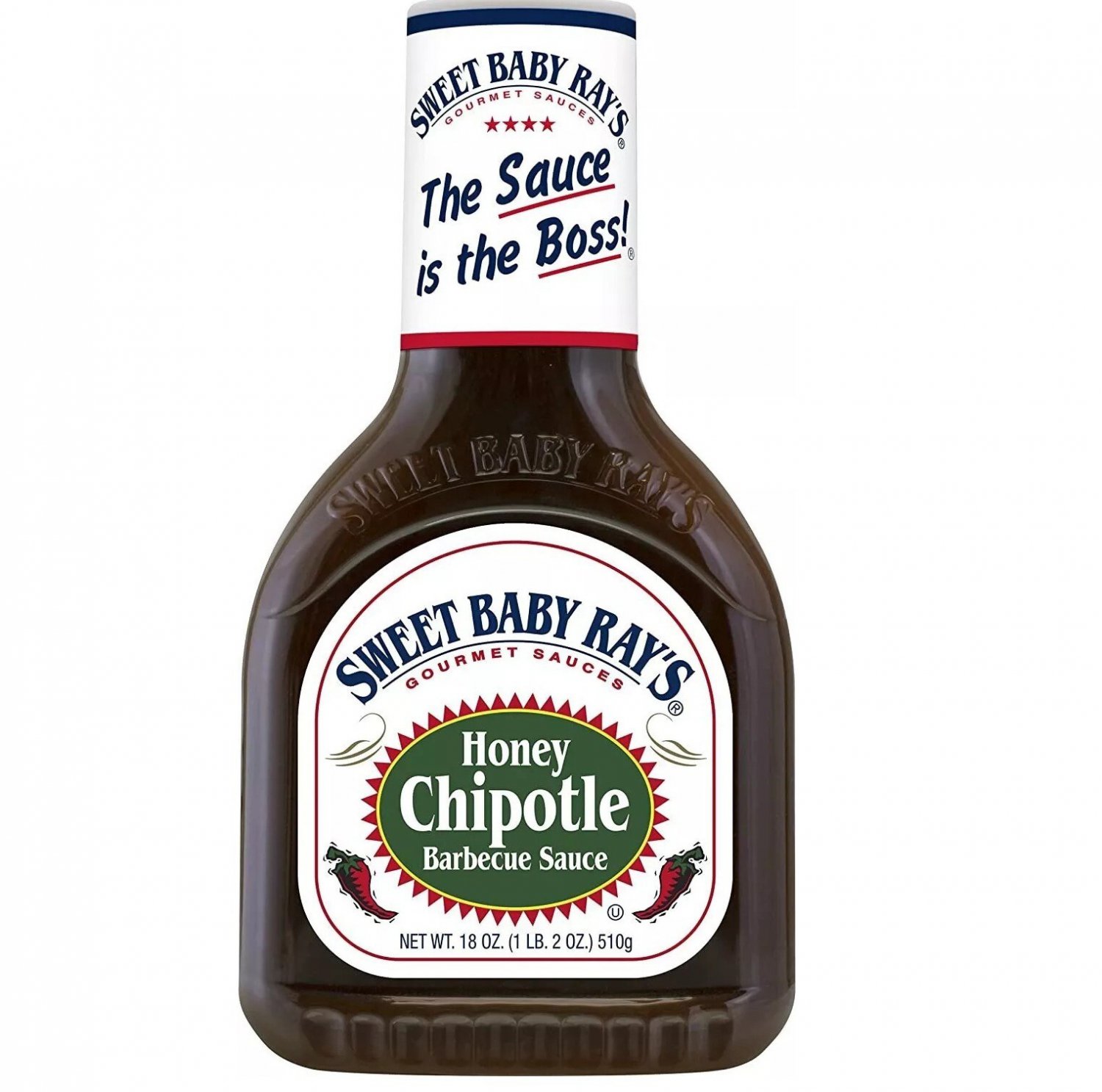 Sweet Baby Ray's Barbecue Sauce HONEY CHIPOTLE 18 Oz BBQ Sweet Smokey 2 ...