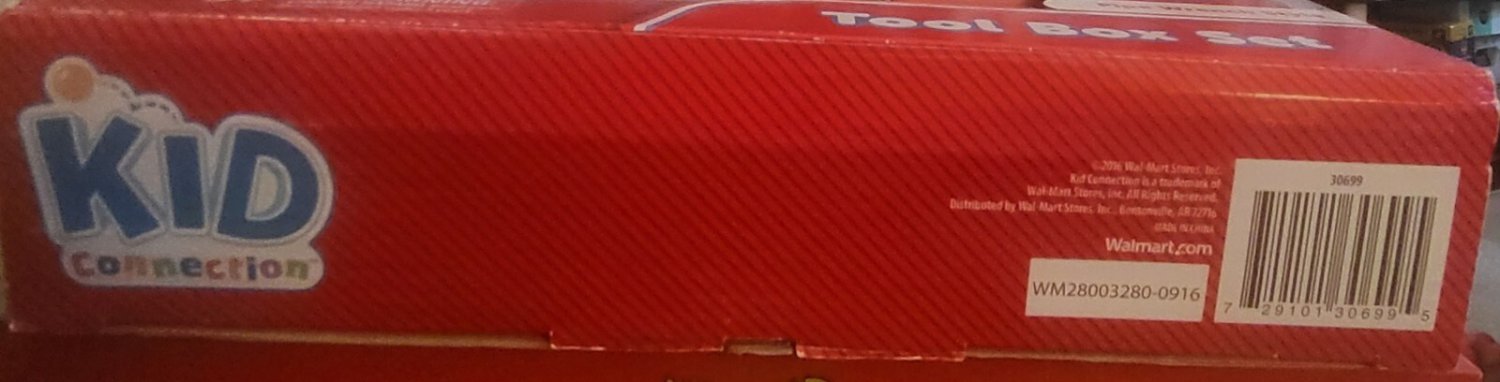 Kid Connection Tool Box Set For Kids Children Pipe Wrench Style