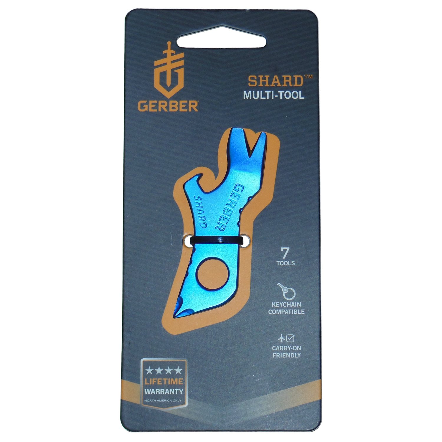 Gerber Shard Keychain Multi Tool, Blue