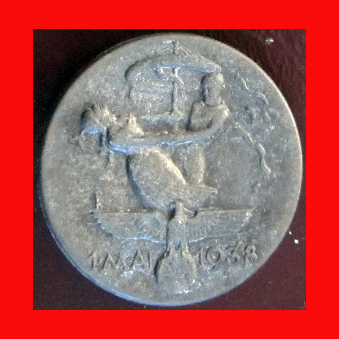 WWII German Tinnie - 1 Mai 1938 Tinnie