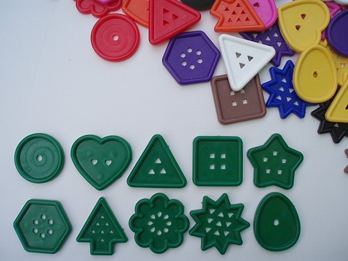 Big Counting Buttons for Sewing, Sorting, and Stringing...