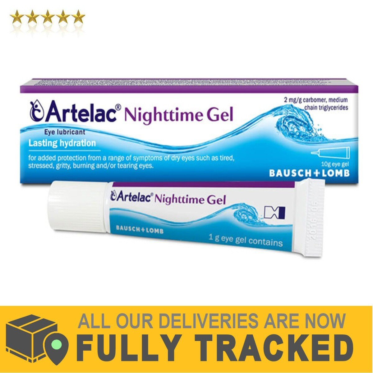 Artelac nighttime eye gel 10 g.