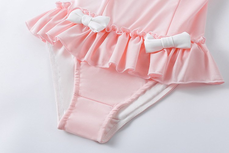 Kawaii Clothing Swimsuit Rabbit Cat Pink Black Ears Cute Bunny WH454