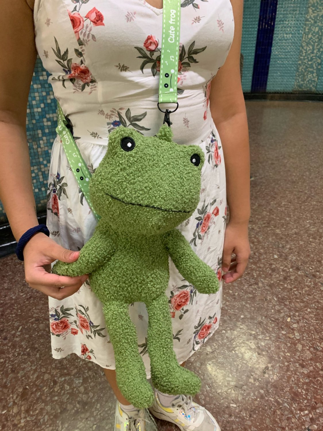 Kawaii Clothing Frog Plush Bag Harajuku Funny Cartoon Green Cute Japan ...