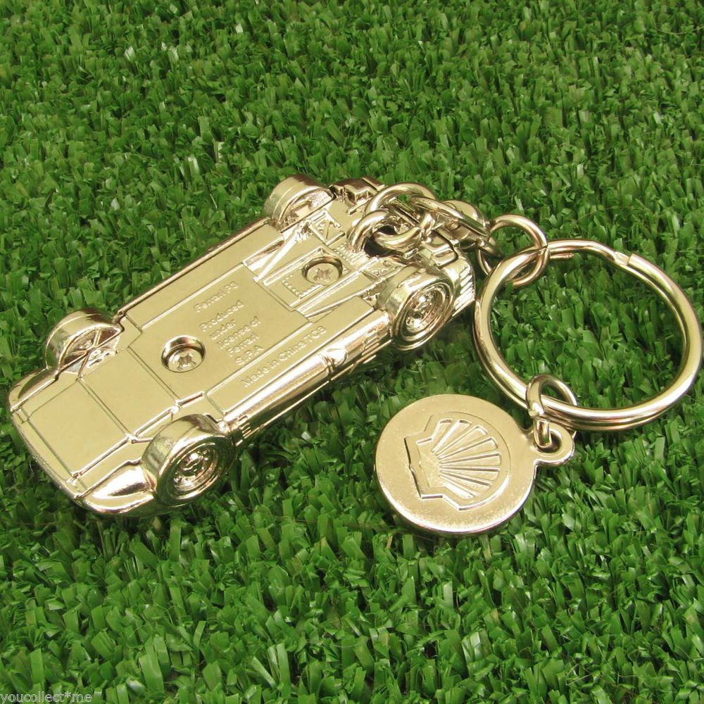 Ferrari P3 Official Team Keychain Car Model Mint Cond Shell Logo ...