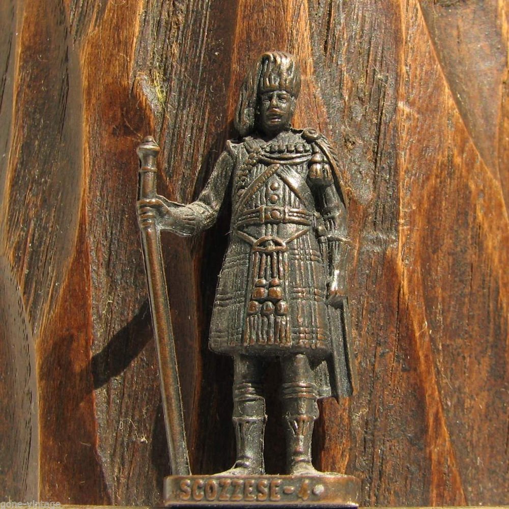 Scozzese-4 Kinder Surprise Metal Soldier Figurine Vintage Toy 4cm RP ...
