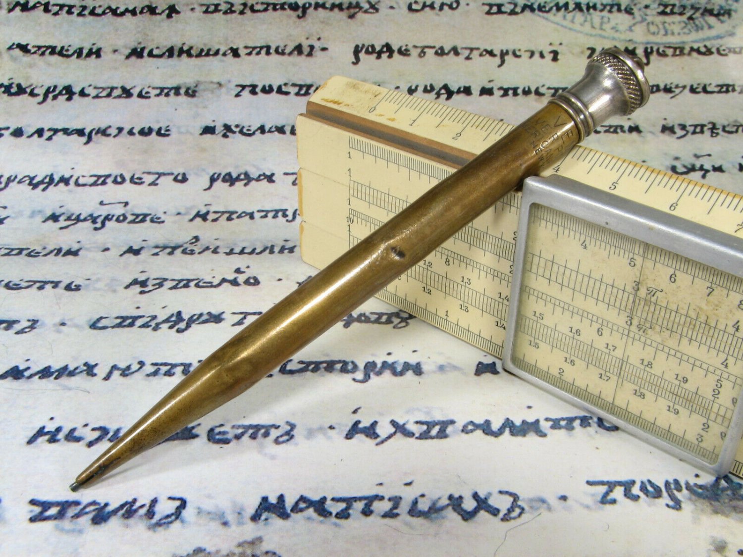 Everpoint Silver Plate - Vintage Antique PROPELLING PENCIL As Is - Lead ...