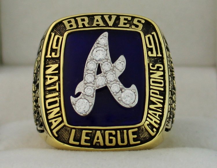 1991 Atlanta Braves NL National League World Series Championship Rings Ring