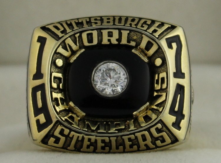 1974 Pittsburgh Steelers NFL Super Bowl Championship Rings Ring