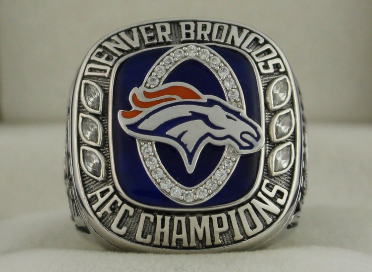 2013 Denver Broncos AFC American Football Conference Championship Rings ...