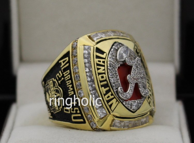 2011 Alabama Crimson Tide NCAA National Championship Rings Ring