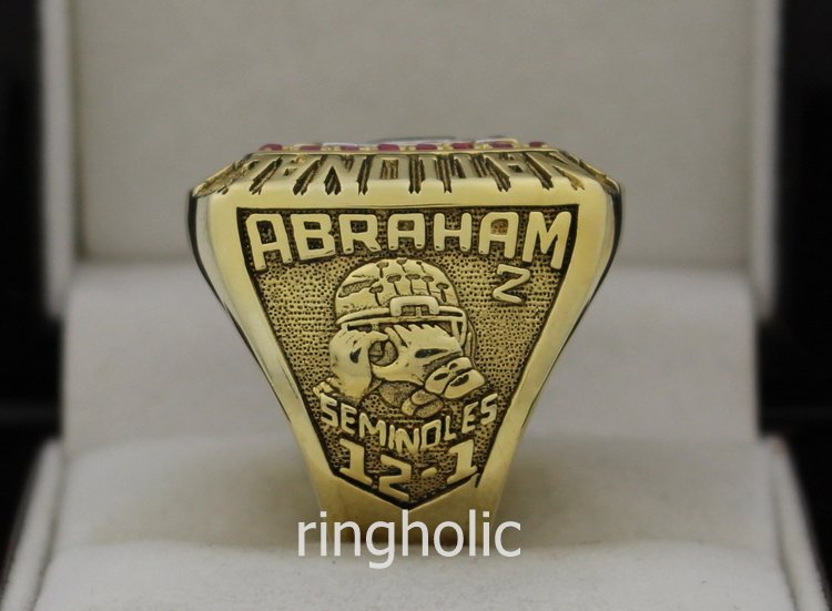 1993 Florida State Seminoles NCAA Championship Rings Ring