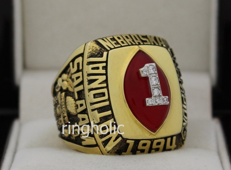 1994 Nebraska Cornhuskers NCAA National Championship Rings Ring