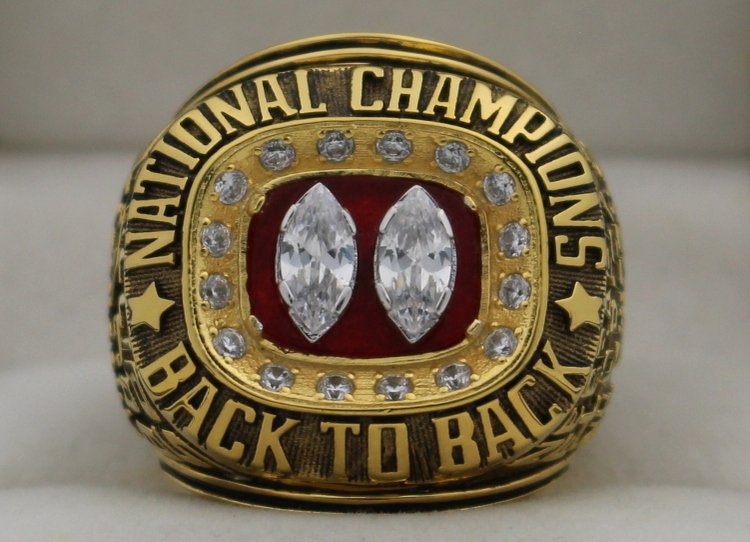 1995 Nebraska Cornhuskers NCAA National Championship Rings Ring