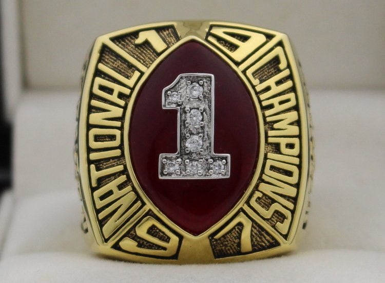 1997 Nebraska Cornhuskers NCAA National Championship Rings Ring