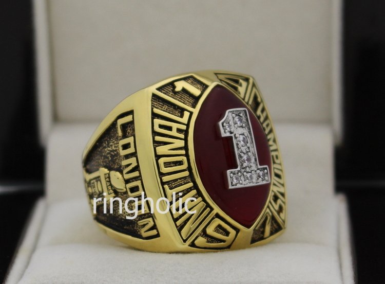 1997 Nebraska Cornhuskers NCAA National Championship Rings Ring