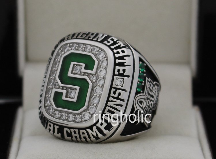 2007 Michigan State Spartans Ice Hockey National Championship Rings Ring