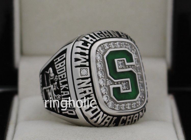 2007 Michigan State Spartans Ice Hockey National Championship Rings Ring