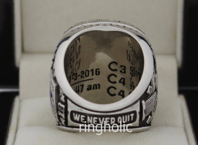 2016 Chicago Cubs World Series Champions Rings Ring