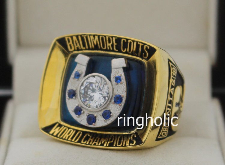 1970 Baltimore Colts NFL Super Bowl Championship Rings Ring