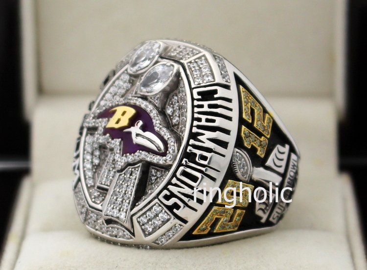 2012 Baltimore Ravens NFL Super Bowl Championship Rings Ring