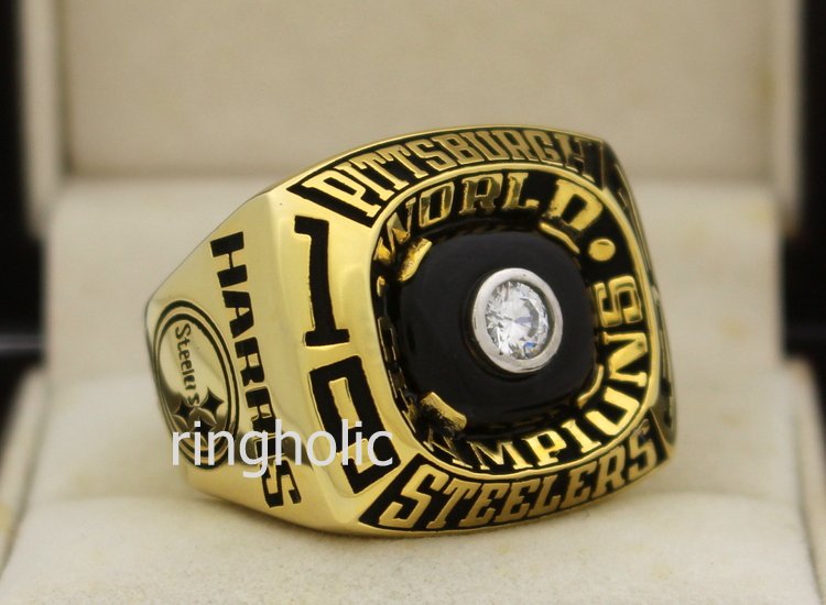 1974 Pittsburgh Steelers NFL Super Bowl Championship Rings Ring
