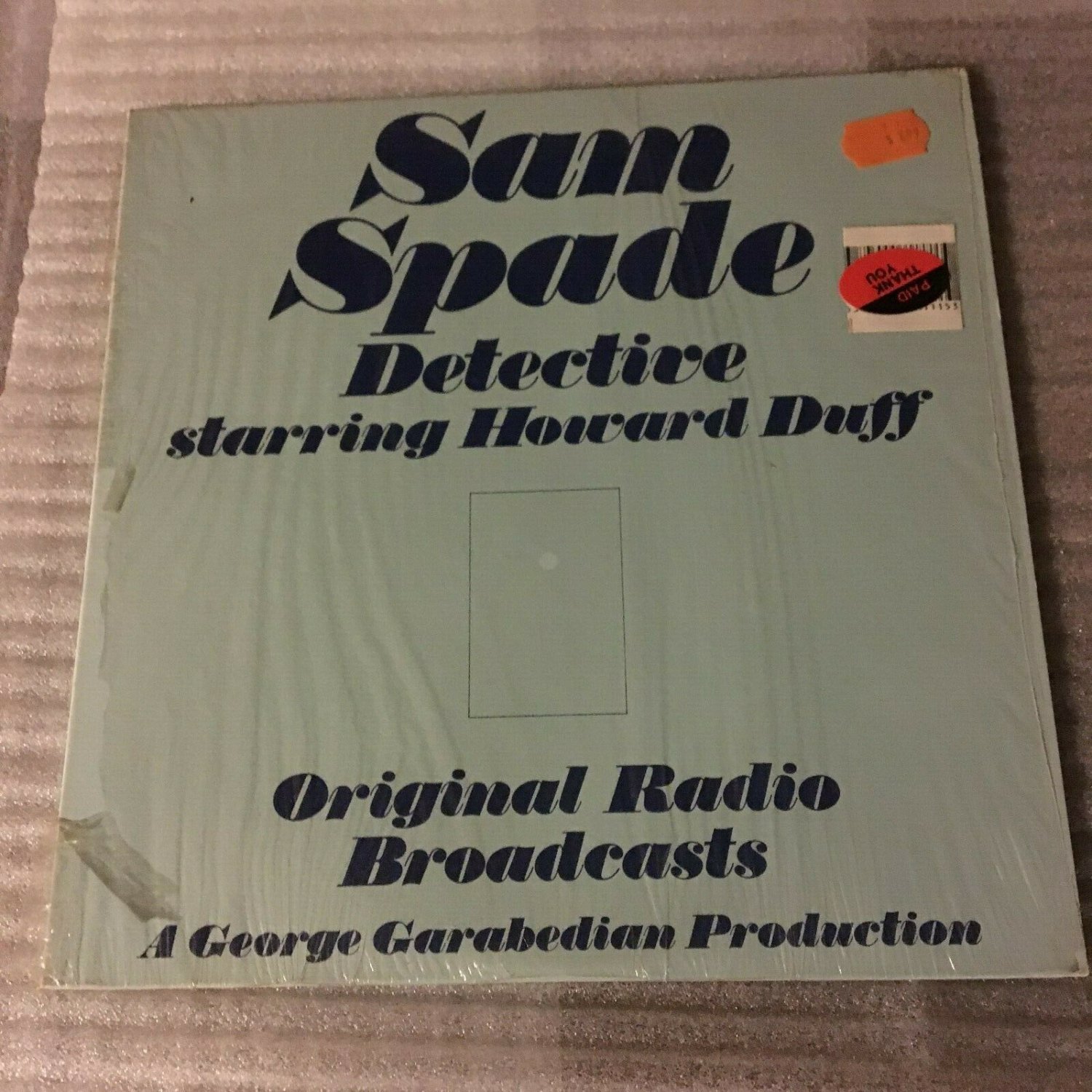 Sam Spade - Detective Starring Howard Duff Mark 56~638 LP~Vinyl NM-