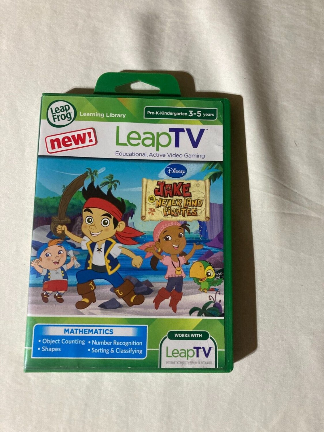 LeapFrog Leap TV 3-5 years Jake & The Never Land Pirates Educational ...