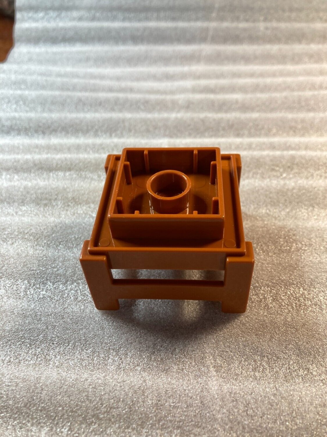 Lego Duplo 6446 Orange Container Wooden-Style Crate L-67