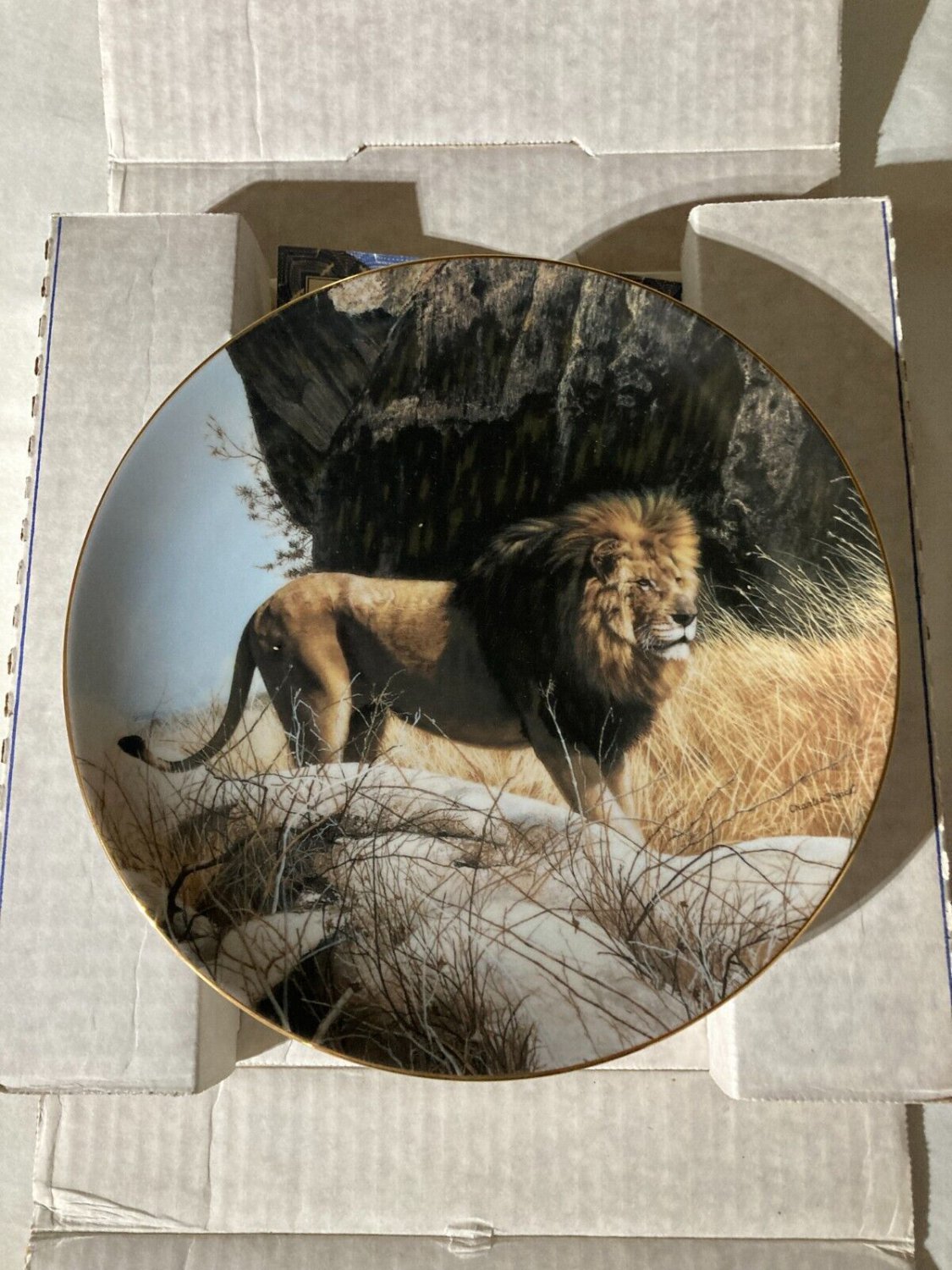 The World's Most Magnificent Cats/The Warrior Plate, W.S. George~New