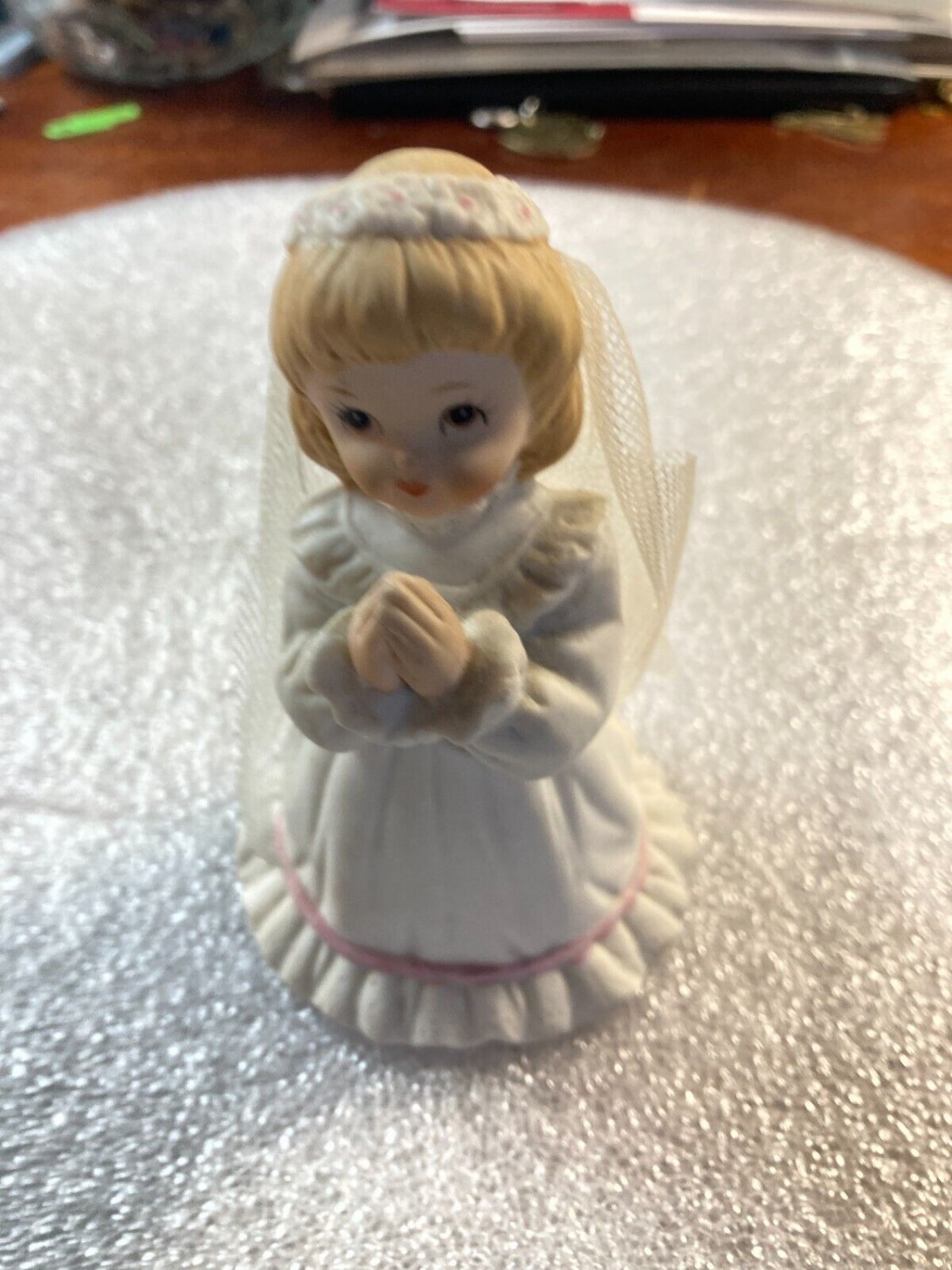 The Christopher Collection Lefton China 1987 First Communion Figurine 06368