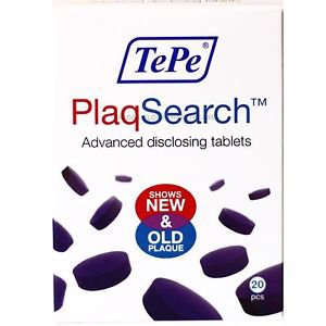 TEPE PLAQSEARCH REVEALS OLD & NEW PLAQUE, DISCLOSING TABLETS X 20 PER PACK