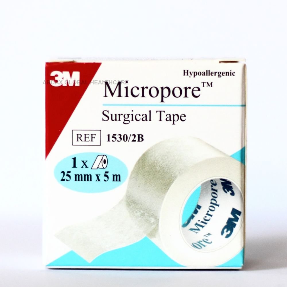 MICROPORE TAPE 2 5CM X 5M GENUINE 3M BRAND X 1 ROLL micropore-tape-2-5cm-x-5m-genuine-3m-brand-x-1-roll