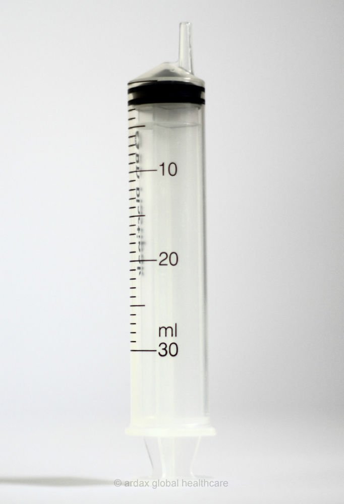 BD PLASTIPAK SYRINGE 30ML LUER STERILE LATEX X 5