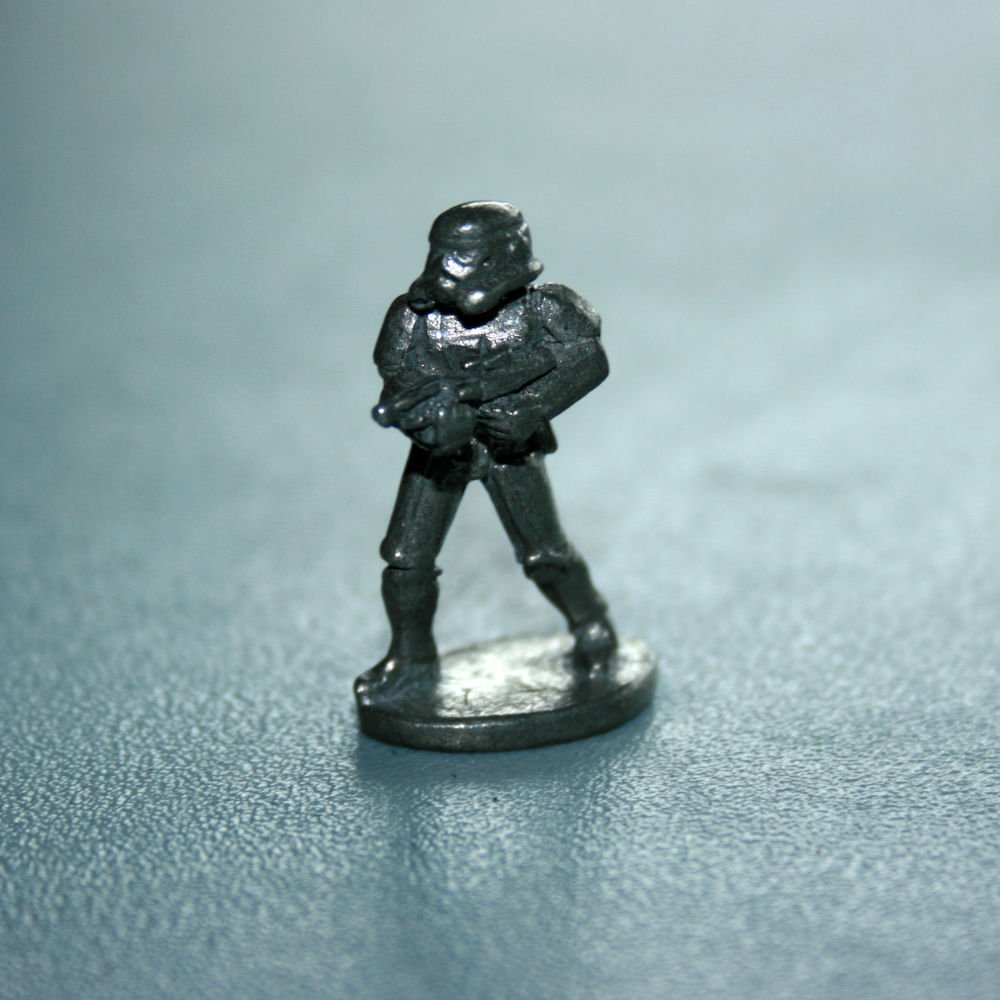 MONOPOLY: STAR WARS (Classic Trilogy Edition) Storm Trooper - Pewter Token