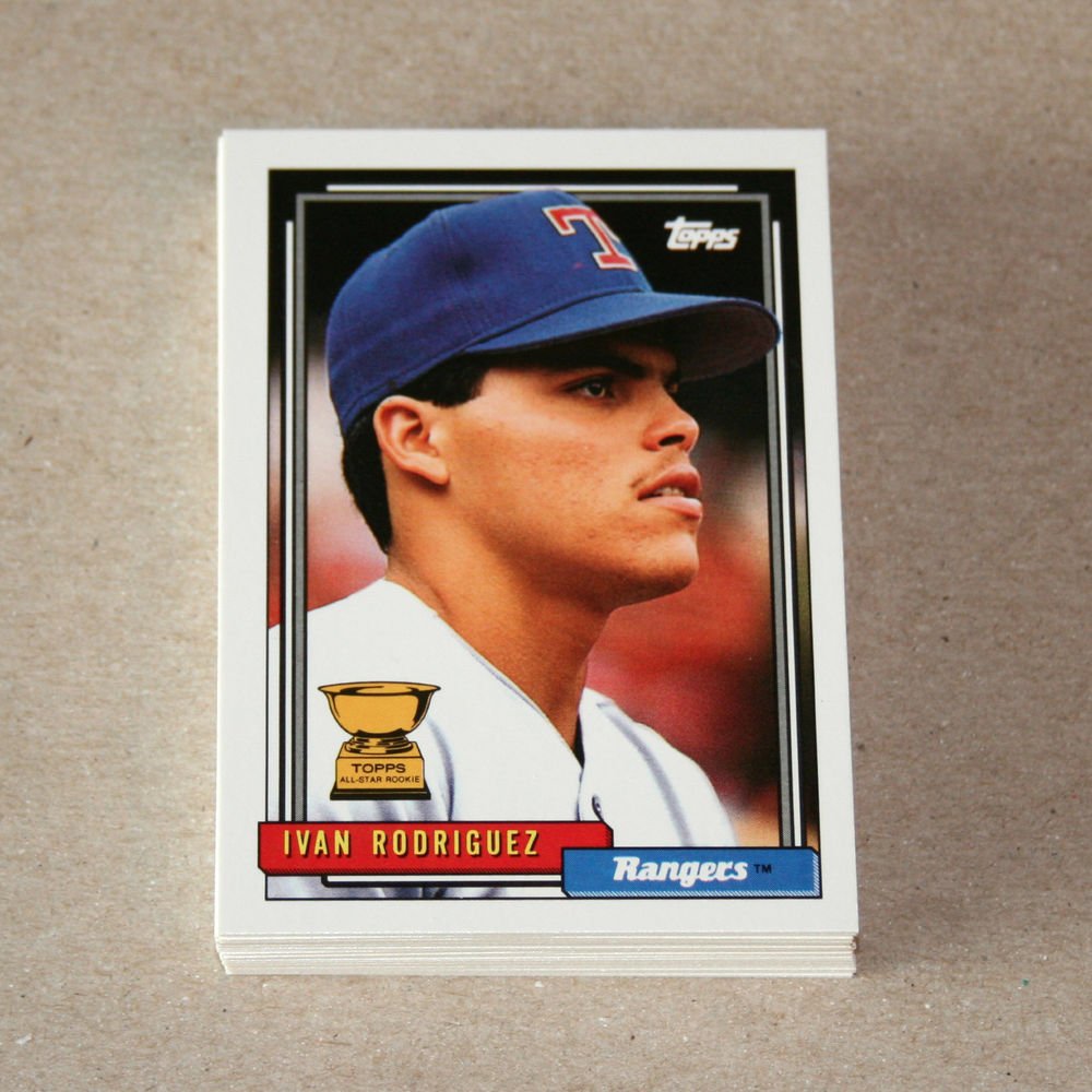 1992 TOPPS BASEBALL - Texas Rangers Team Set + Traded Series